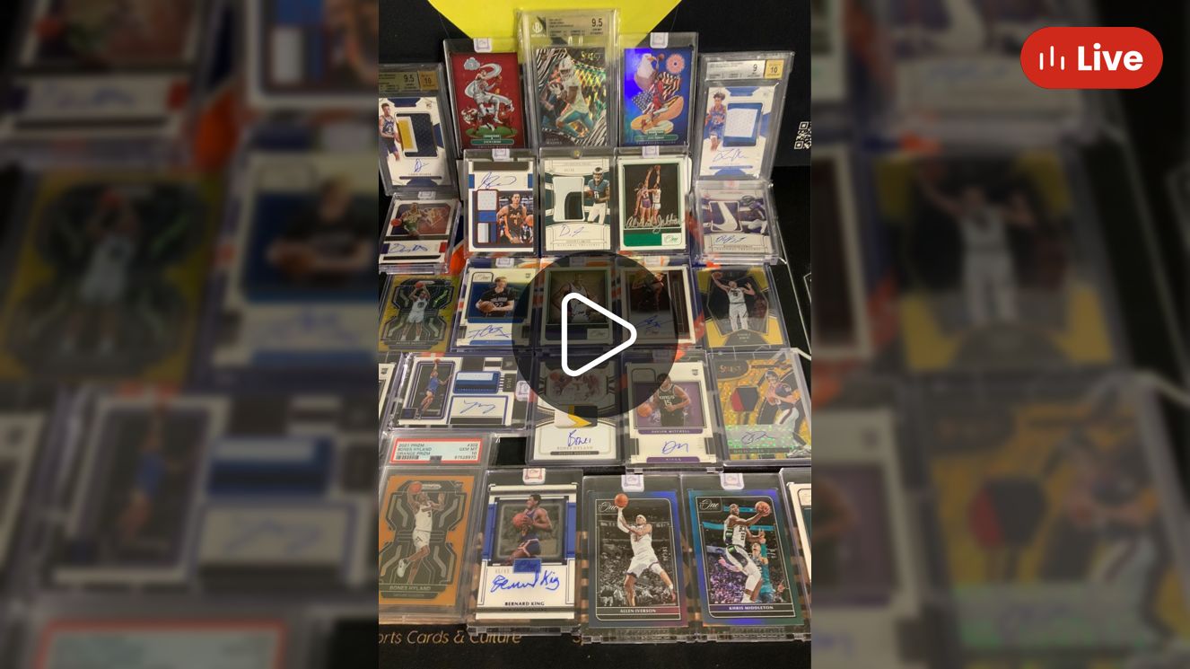 Whatnot - HIGH END SINGLES PANINI ONE AND ONE EDITION Livestream by ... Whatnot - HIGH END SINGLES PANINI ONE AND ONE EDITION Livestream by ...