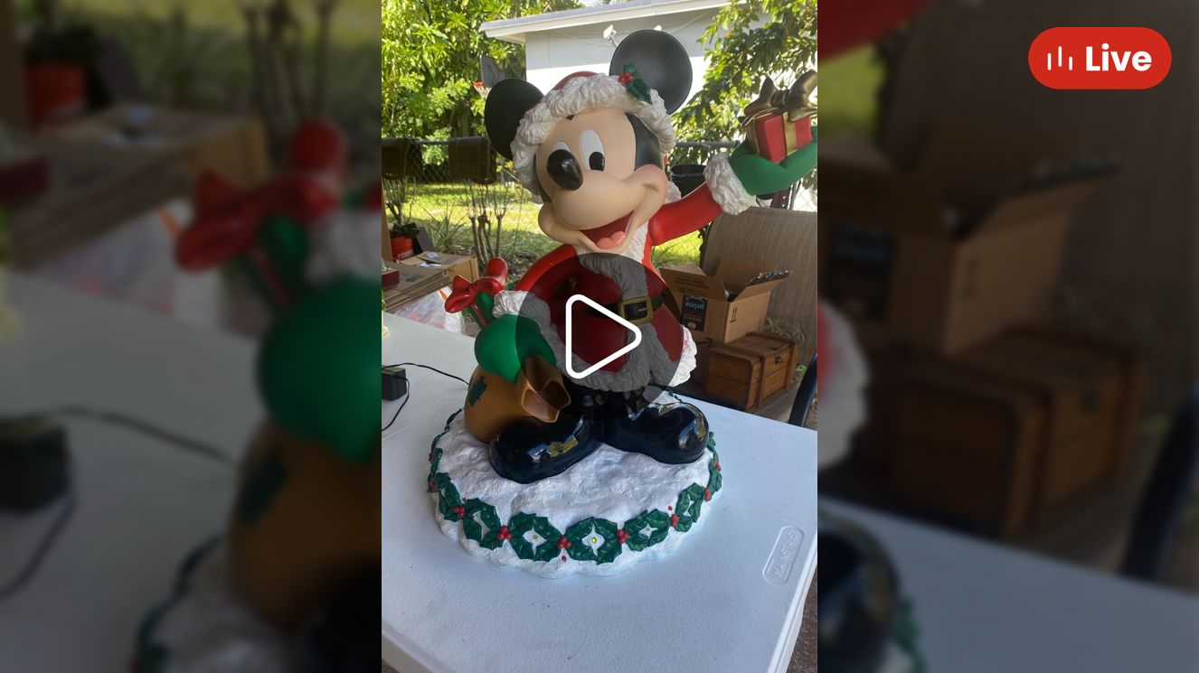 Whatnot - Christmas Decour and vintage toys & Disney Livestream by ...