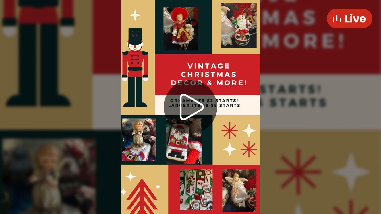 Whatnot - Choice Christmas Vintage Christmas ornaments & Decor Glass ...