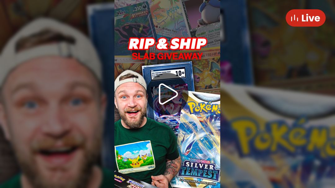 Whatnot 🇬🇧 Rip And Ship With Slab Giveaways Livestream By Mattculli
