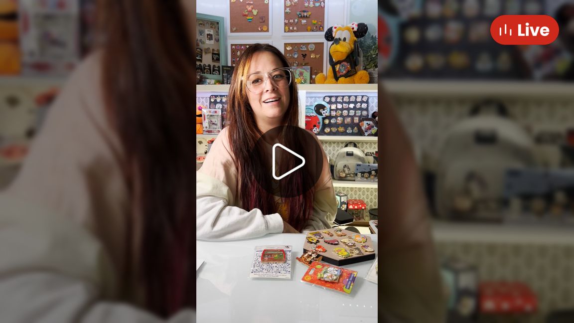 Whatnot - My First LIVE!! Livestream by mykingdompins #disney_pins