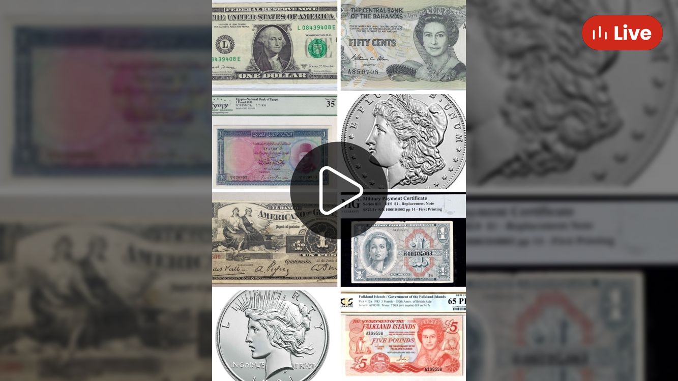Whatnot - Coins & Paper Money Of US & World Countries 11-18-2023 ...