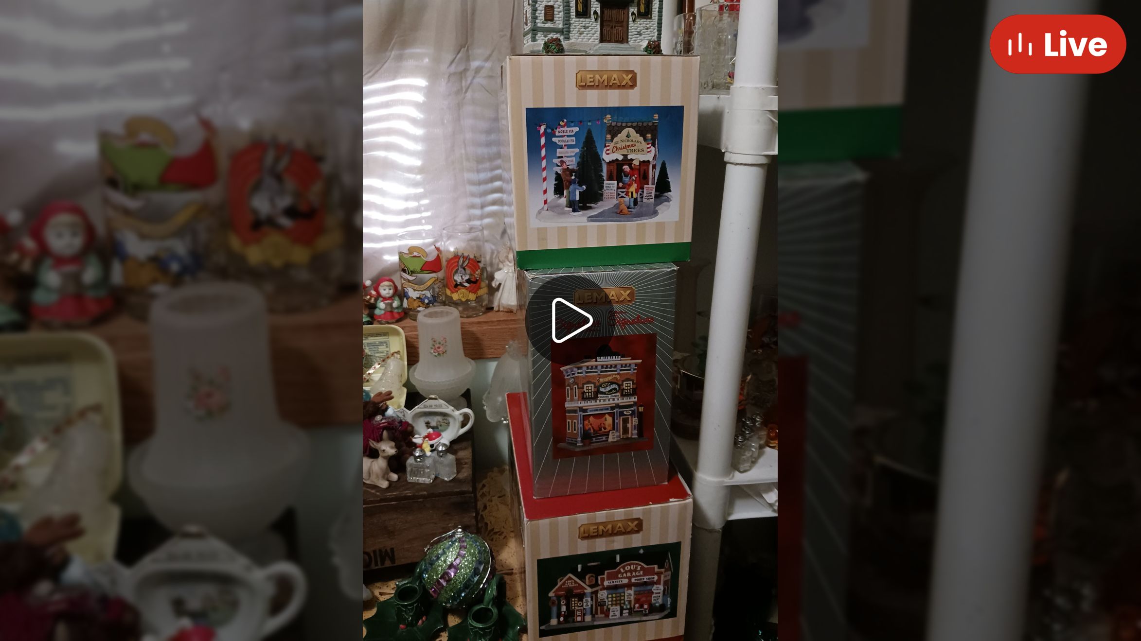 Whatnot - Vintage Glass Decor and Christmas too winners choice pick 2 ...