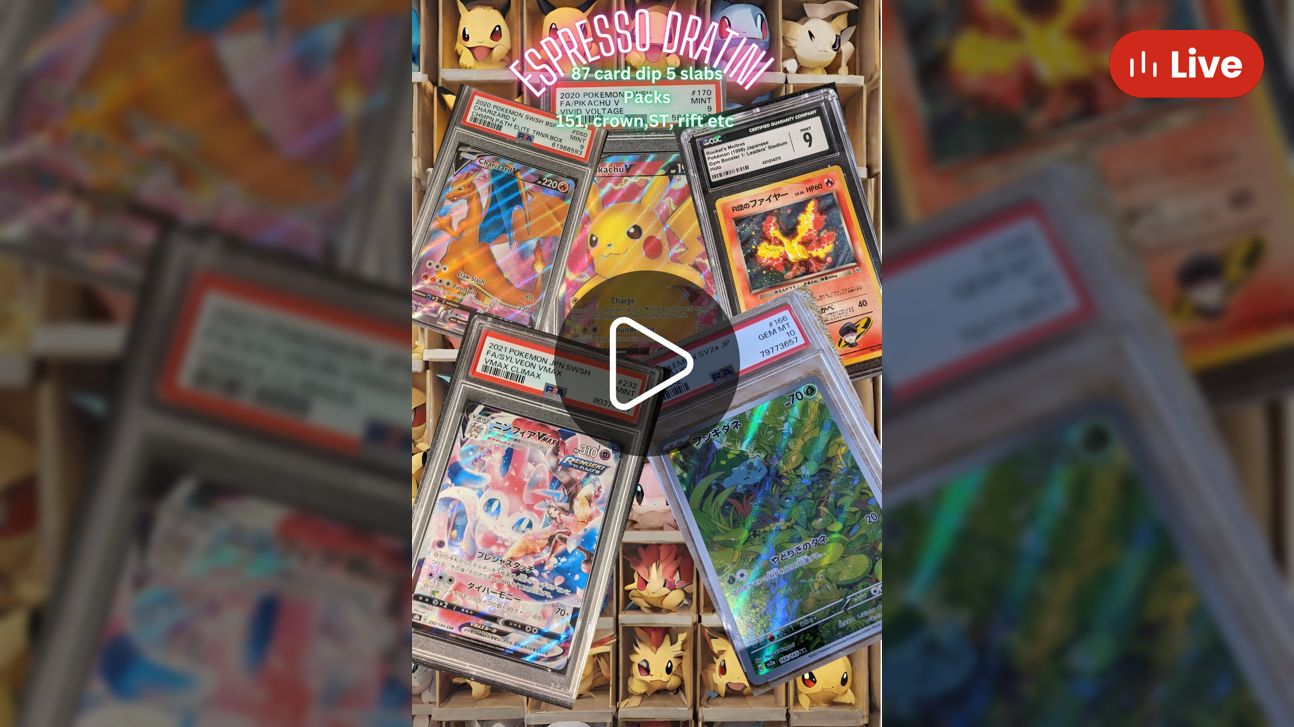 Whatnot - 🇬🇧 97 card Dip 5 + chases // buyers SLAB givvy// packs in bin ...