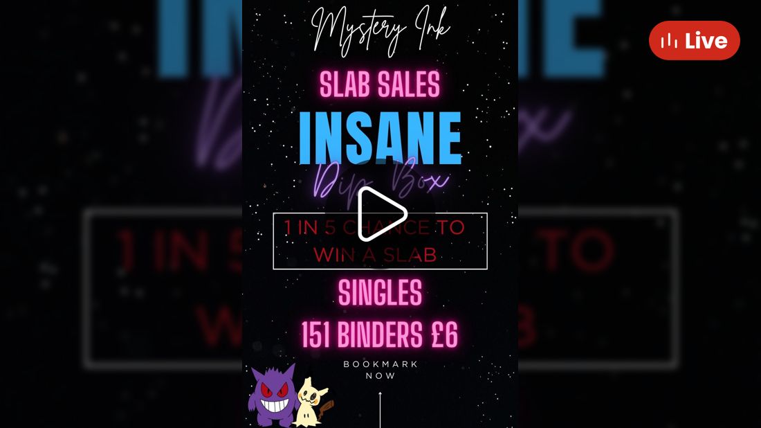 Whatnot - 🇬🇧 Mini Dip Boxes with 1 in 5 Chance of Winning a Slab 🎊 ...