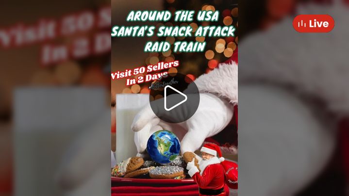 Whatnot - Santa Snack Raid Train #bettertogether Livestream by ...