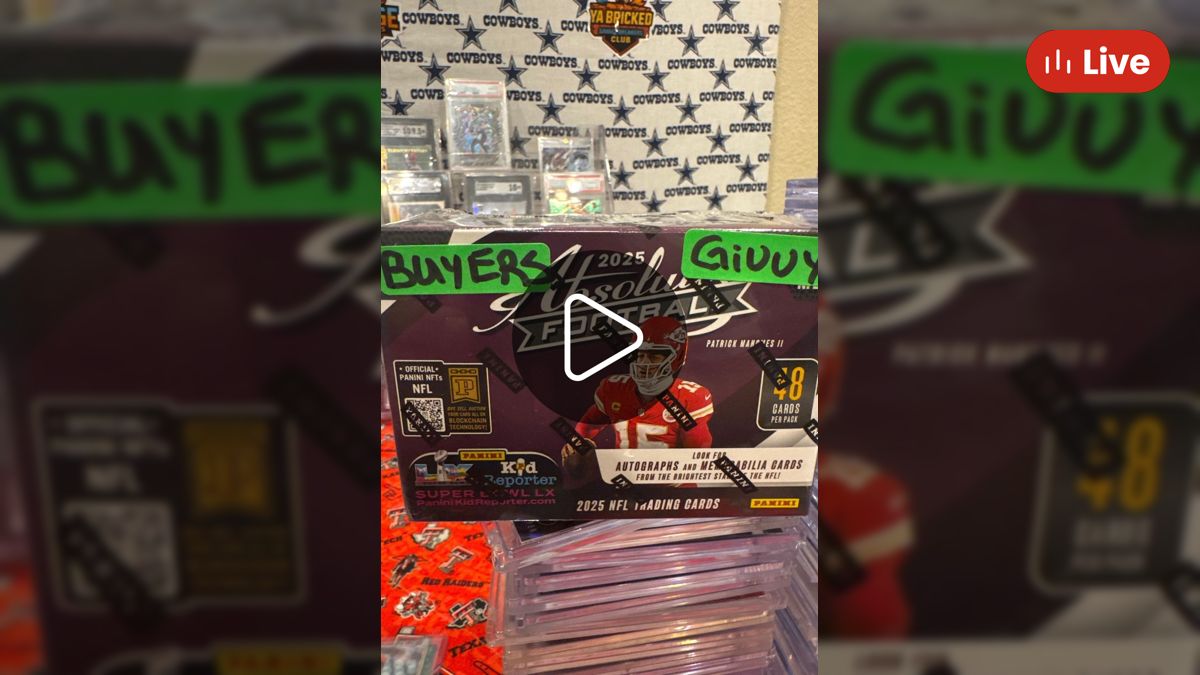 stevencro16159 is live · Football Singles · Slabs, Graded Cards, Raw ...