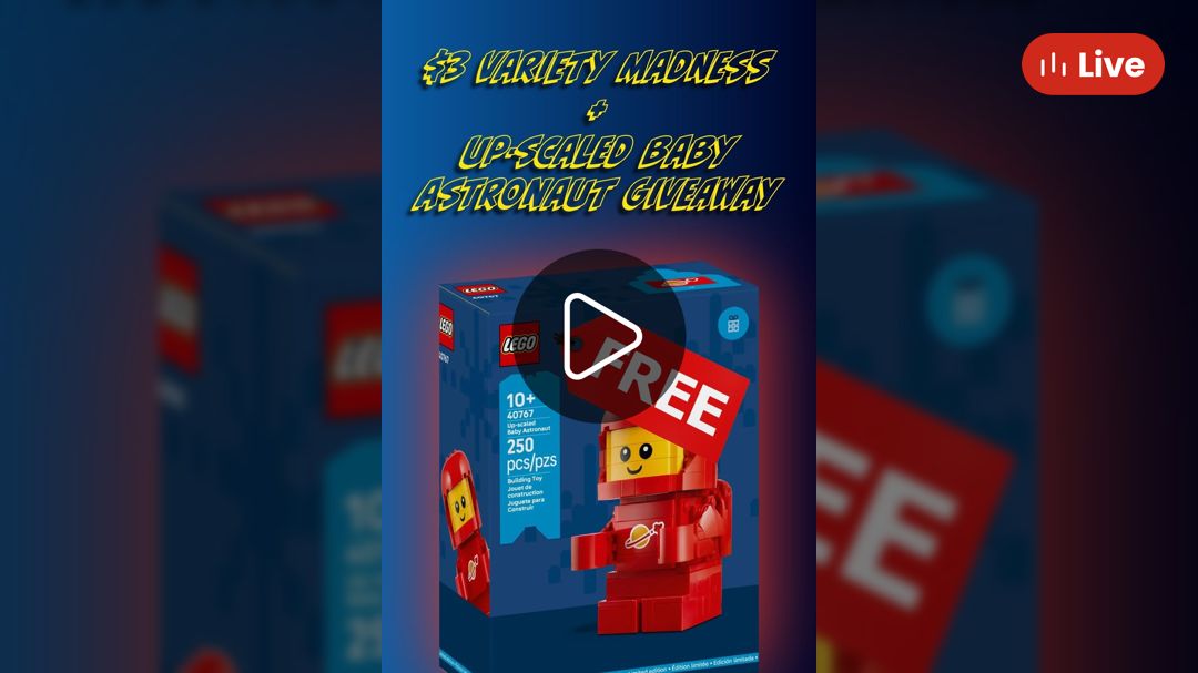 dad_nando is live · LEGO · CMFs, Marvel, Star Wars · Whatnot: Shop ...