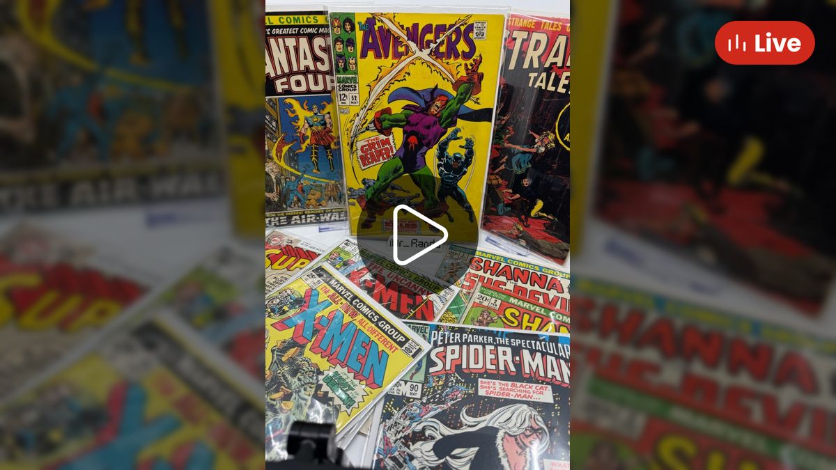 mr_rando is live · Vintage Comics · Vintage, Key Issues, Black Friday ...