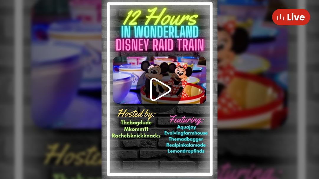 12 Hours in Wonderland · mater_tater · Whatnot: Buy, Sell & Go Live