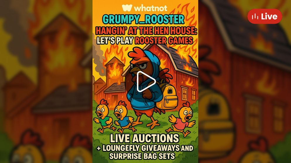 @grumpy_rooster's Livestream on Whatnot