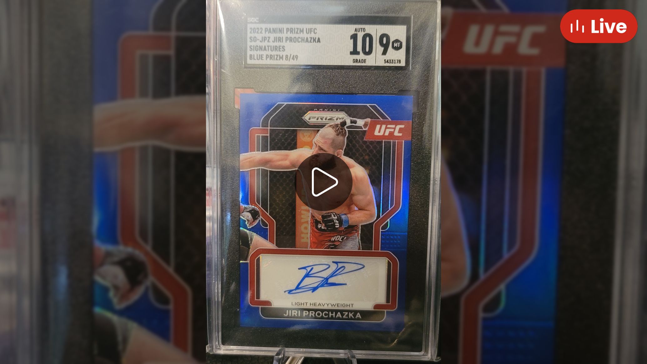 Whatnot - Singles 🔥 lots fire LFG! Livestream by beastmode922 #ufc_cards