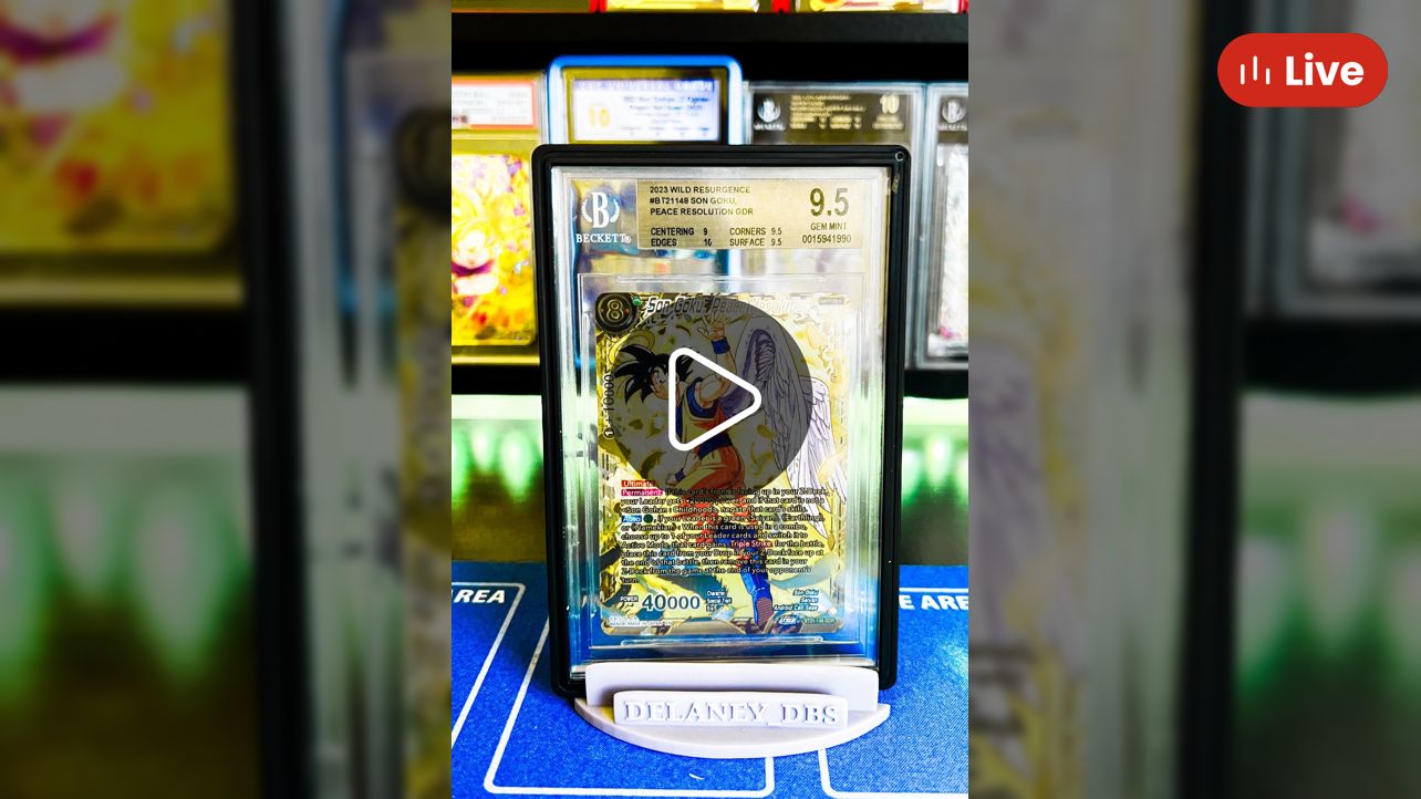 Whatnot - 🍀GDR Hunt Fresh Case of WR🍀 Livestream by delaney_dbs #dragon_ball_cards