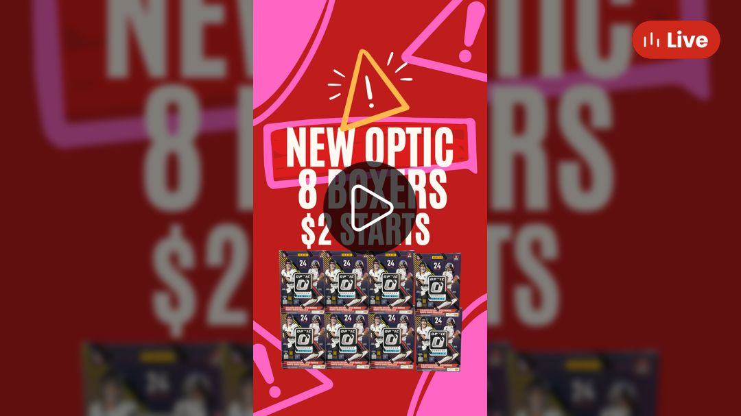 OPTIC BREAKS on Super Sunday Sweats with Juice · juiceboxbreaks · Whatnot: Buy, Sell & Go Live