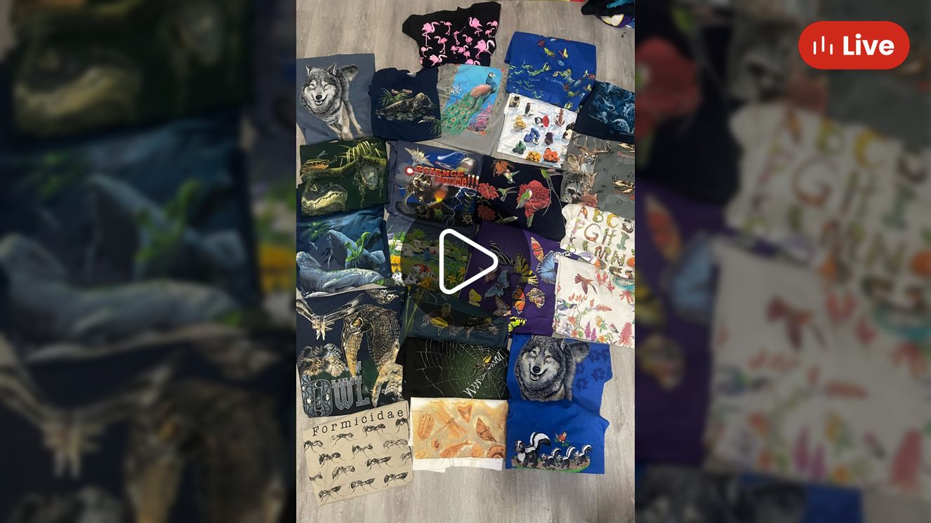 Whatnot - Deadstock vintage Animal/Nature test print 90’s/00’s shirts ...