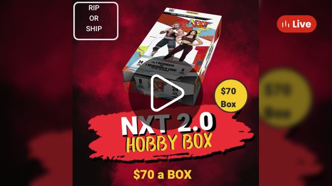 Whatnot - WWE NXT HOBBY BOX PERSONAL BOXES Livestream by prismpulls # ...