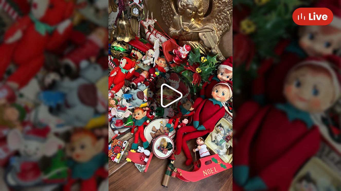 Whatnot - Vintage Christmas ornaments, decor & ugly Holiday sweaters ...