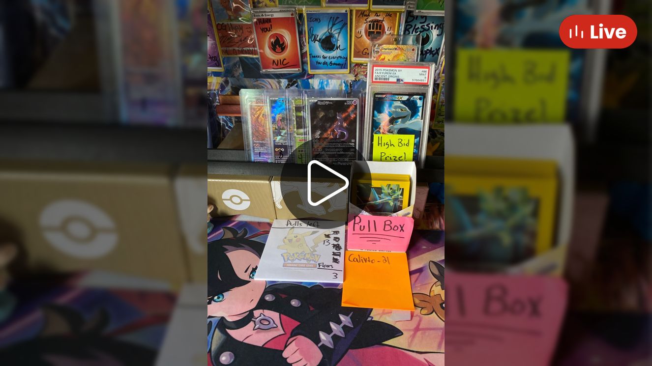 Whatnot - Chill stream! Pull box finale W\High bid prize! 💥🔥 Livestream ...