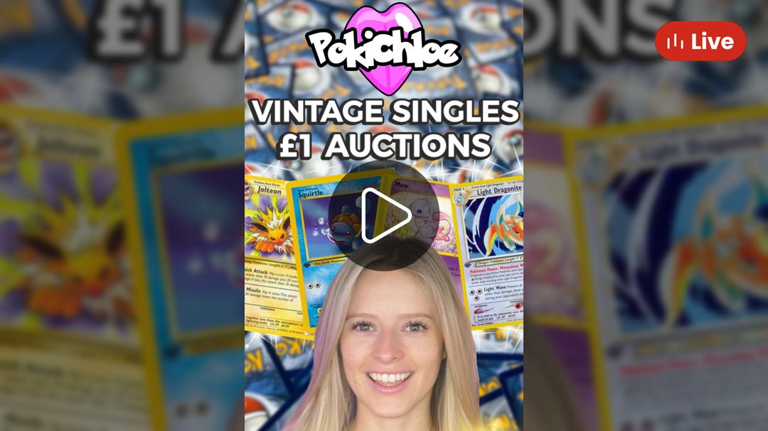 Whatnot - 🇬🇧 Vintage Non Holo Singles + HUGE Vintage Pack Restock ...