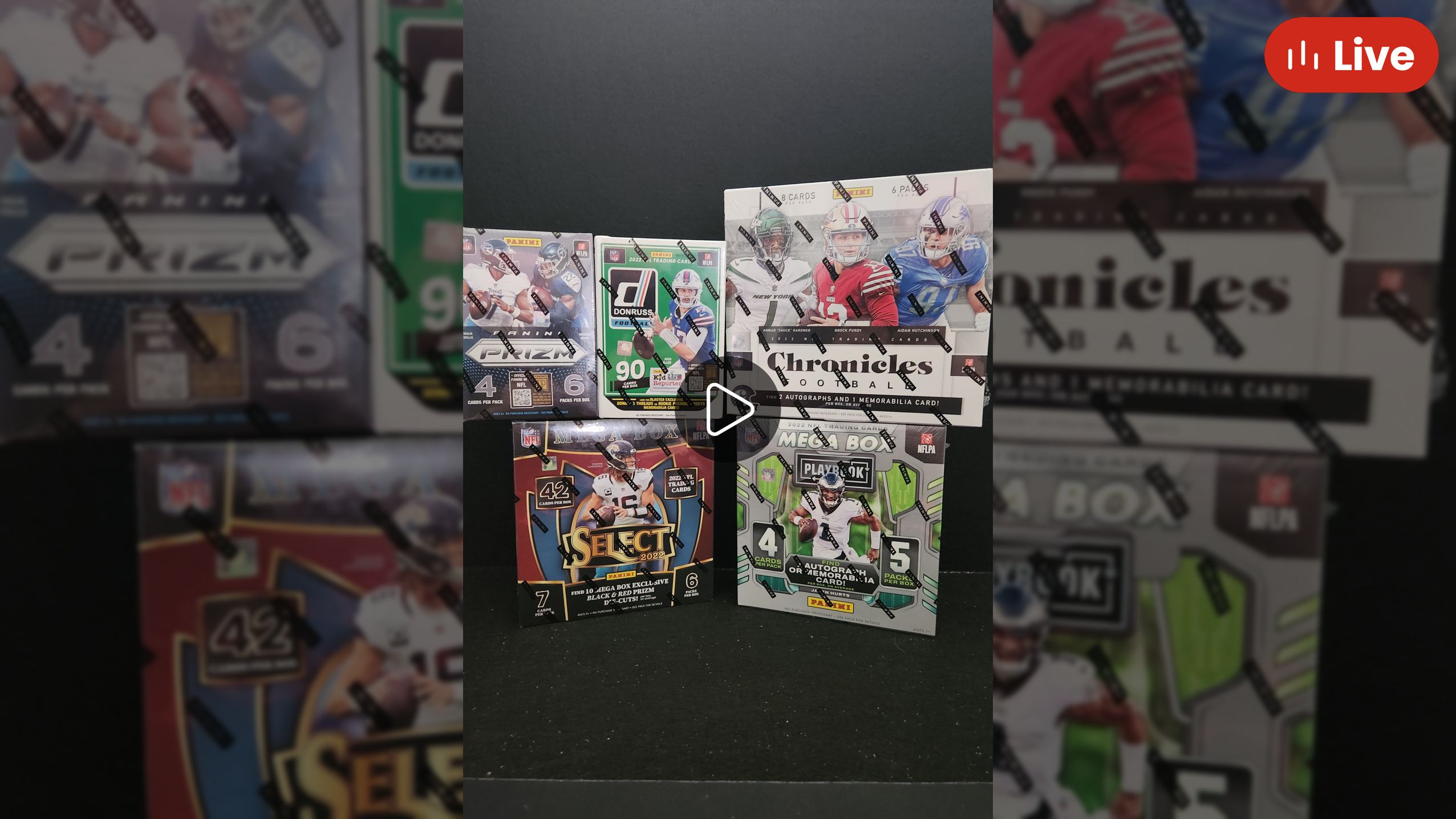 Whatnot - RT - 5 Box 2022 Chronicles Hobby, Select & Playbook Mega ...