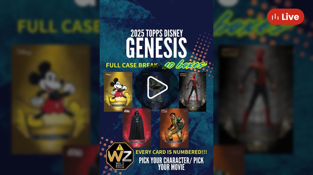 DISNEY GENESIS W/SAMMY · wildzone_cards · Whatnot: Buy, Sell & Go Live