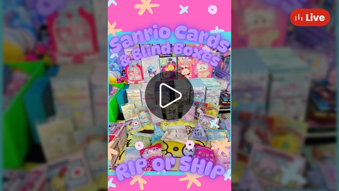 🇬🇧 Sanrio Cards & Blind Boxes! RIP or SHIP! · kawaiipockets · Whatnot ...