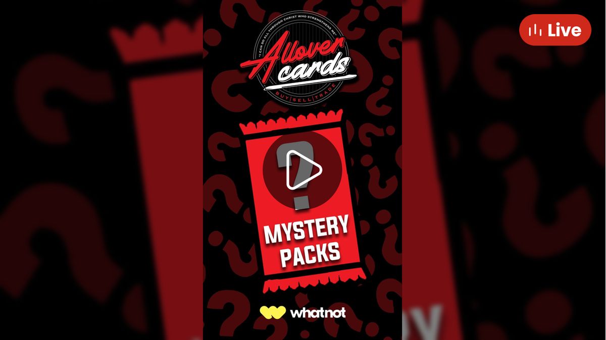 Football Mystery Pack Show · allovercards · Whatnot: Buy, Sell & Go Live
