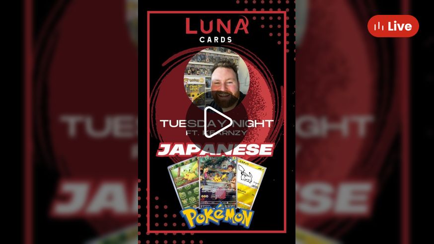 🇦🇺 🔥Pokémon Japanese Hitters & Breakz🫶 · luna_cards · Whatnot: Buy, Sell & Go Live