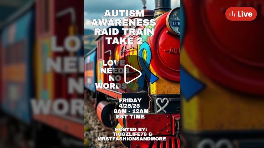 Autism Awareness Raid Train Take 2 - Day 1 · grumpy_rooster · Whatnot ...