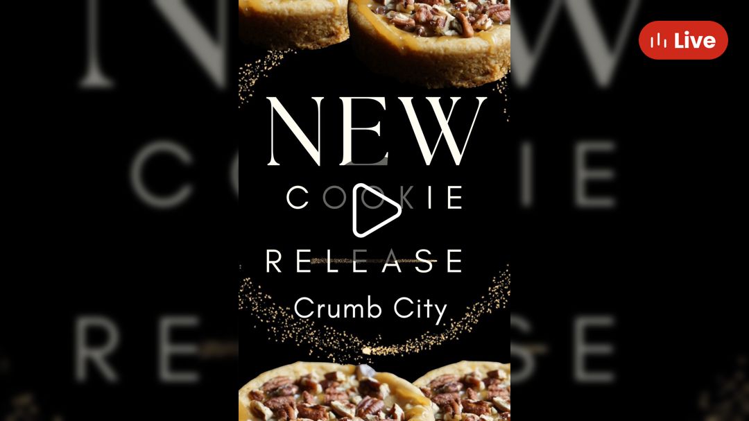 @crumb_city_cookies's Livestream on Whatnot