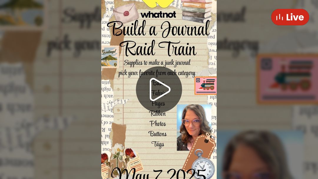 Build a Journal Raid Train · nprosesparklejunkie · Whatnot: Buy, Sell ...