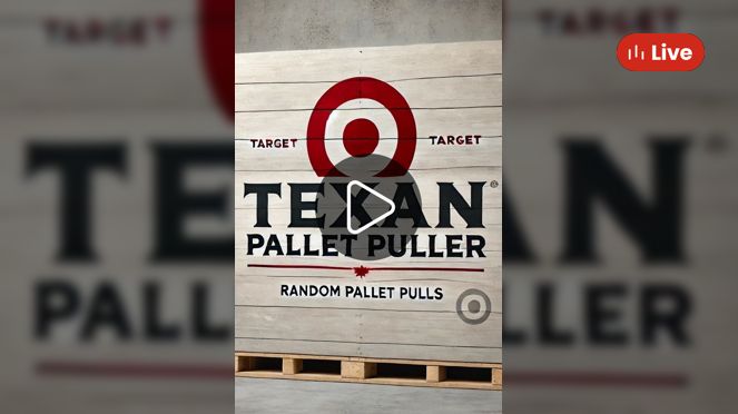 Raw Target Pallet Pulls · texanpalletpuller · Whatnot: Buy, Sell & Go Live