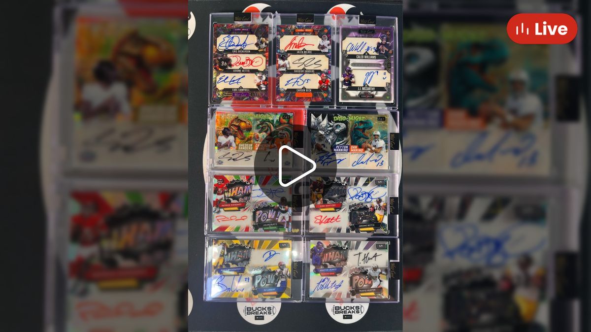 Tuesday Single Pack Auctions with Buck and Shawn · @bucksbreakswhatnot ...