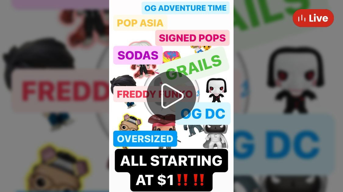 Whatnot - 100+ POPS ALL STARTING AT $1 🫣 Livestream by thesolesaints #funko_pop!