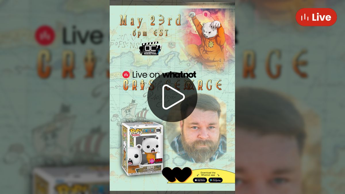 Live signing with Cris George (One Piece's Bepo) Send-In's and Pre ...