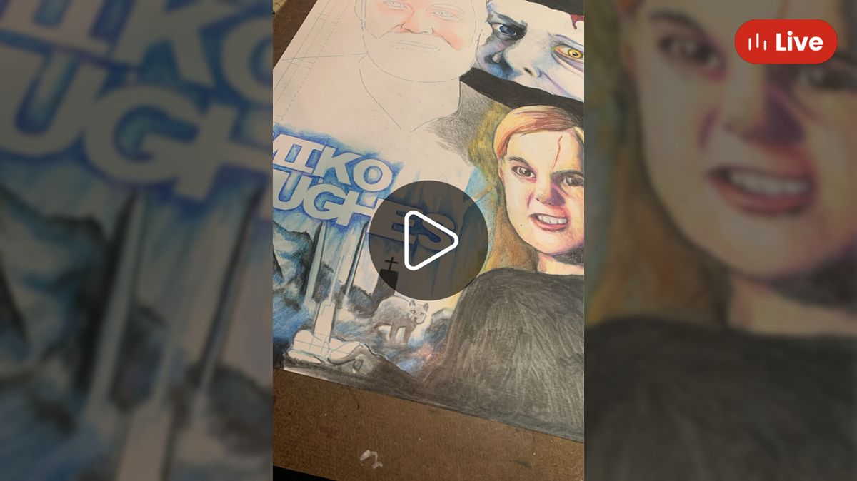 Join me while I draw · lundberggraphics · Whatnot: Buy, Sell & Go Live