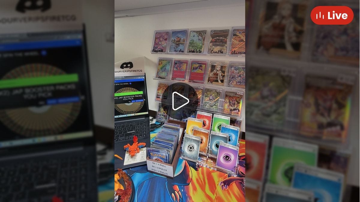 🔥 🔥 ETB TOP CHASE 🎡 / PULL BOX / ENERGY GAME 🔥 🔥 · @durveripsfiretcg ...