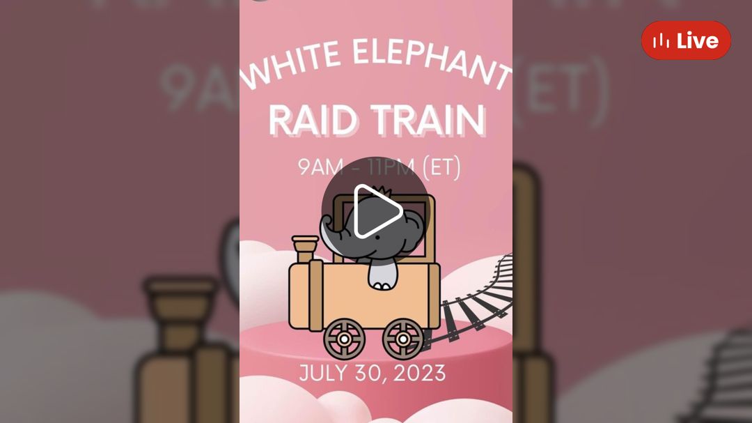 Whatnot - White Elephant Raid Train Livestream by frogandtoadvintage #vintage_&_antique_jewelry