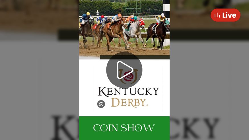 KENTUCKY DERBY COIN SHOW · gibby_coins · Whatnot: Buy, Sell & Go Live