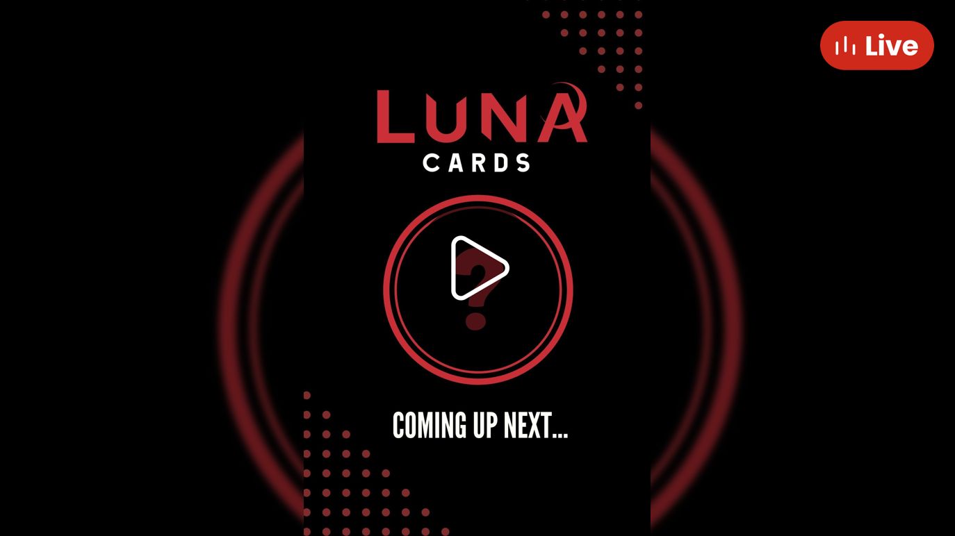 @luna_cards's Livestream on Whatnot