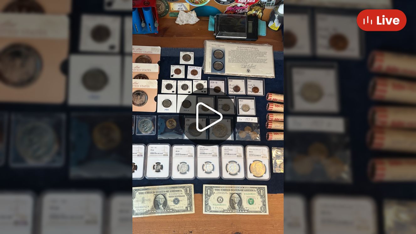 Whatnot - Buck & Go Sale! Silver, wheats, slabs, and more! Livestream ...