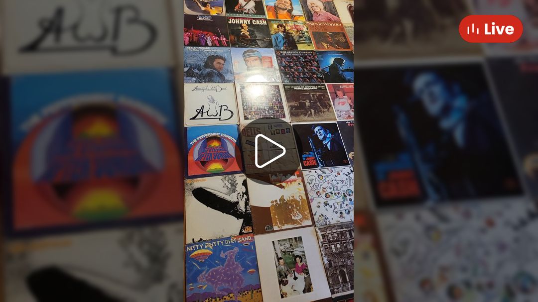 Whatnot - VINTAGE VINYL POP UP! ROCK, COUNTRY, AND SOUL! Livestream by ...