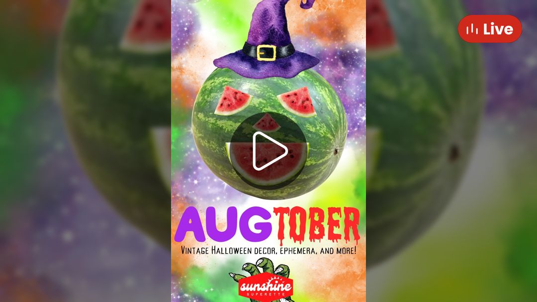 Whatnot - AUGtober! Vintage Halloween Decor, Media, Ephemera, & More ...