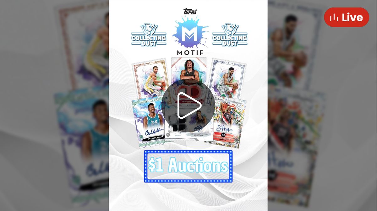 $1 DOLLAR AUCTIONS!!!! MOTIF NBA MIXERS W/ OZZY!! · collectingdustvegas · Whatnot: Buy, Sell ...