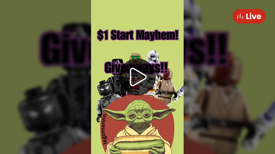 legomannn is live · LEGO · Marvel, Minifigures, Star Wars · Whatnot ...