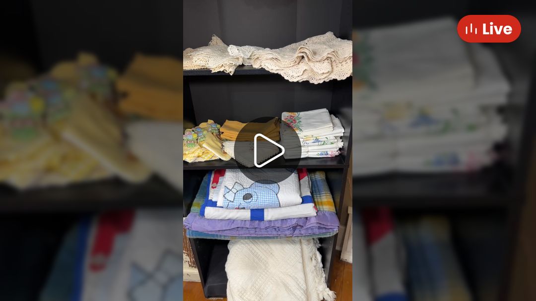 Tuesday Morning Tea! Linens See Show Notes · acoolnana · Whatnot: Buy ...