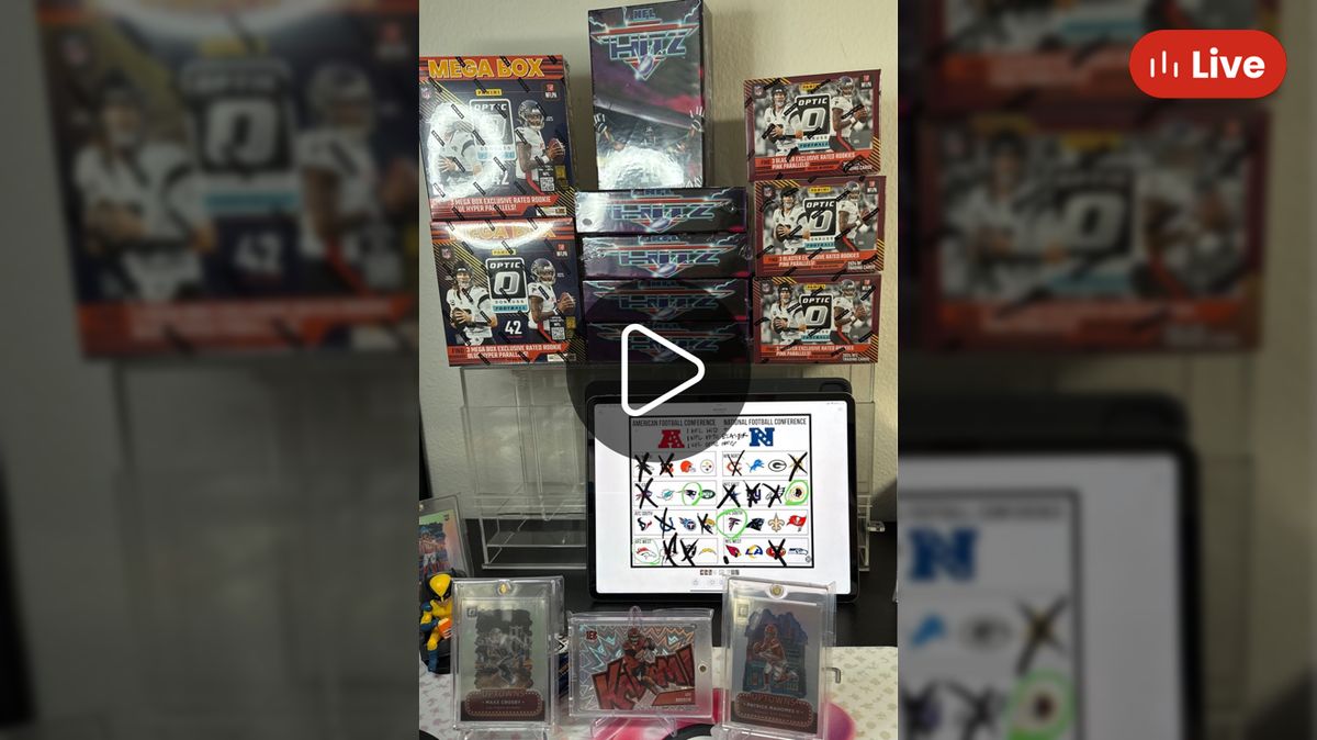 NFL HITZ + OPTIC MEGA + OPTIC BLASTER · julzpullscards · Whatnot: Buy ...