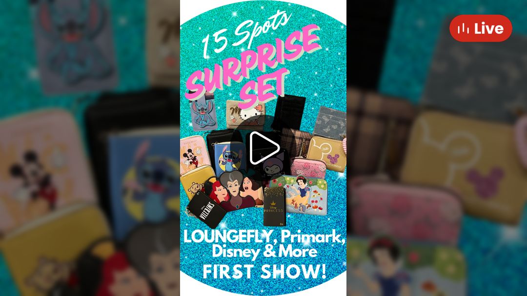 SURPRISE WALLET SET - LOUNGEFLY, PRIMARK, DISNEY & MORE 15 SPOTS, GIVVY ...