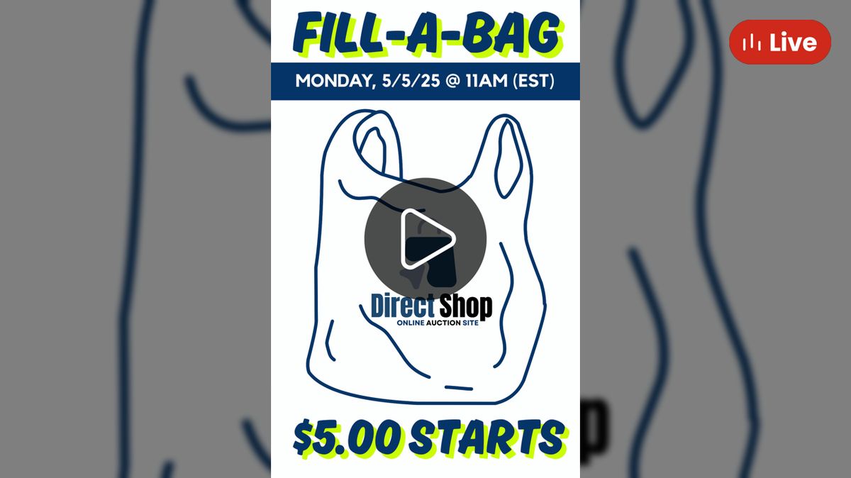 Fill-A-Bag! Everything in the bag is one price! Clothes, electronics ...