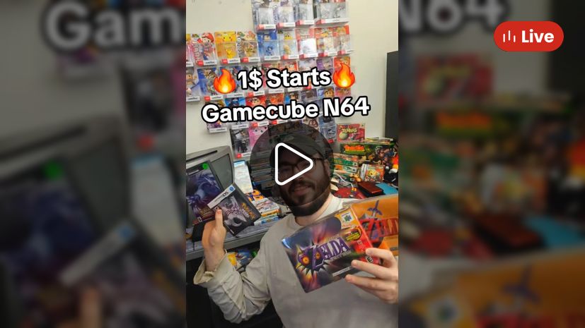 🔥 1 Starts 🔥 + Free games · ryan_nostalgia · Whatnot: Buy, Sell & Go Live